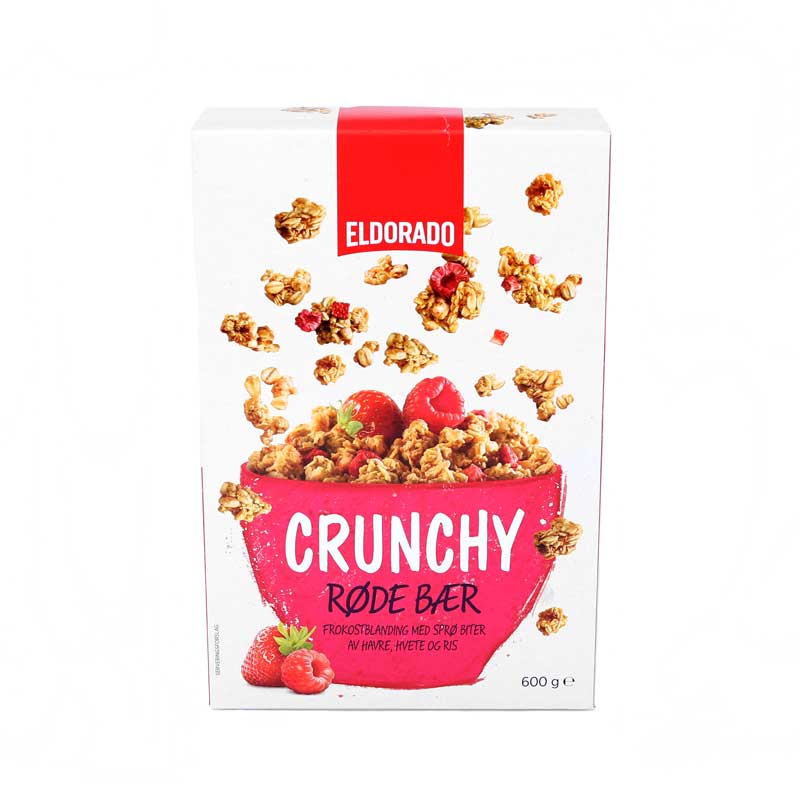 Ernæringstest av müsli, crüsli og granola